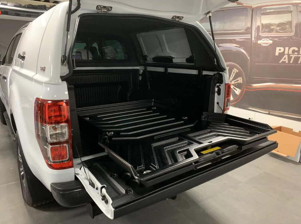 Ford Ranger Slide Tray - Max Cargo Access — AlfaLab