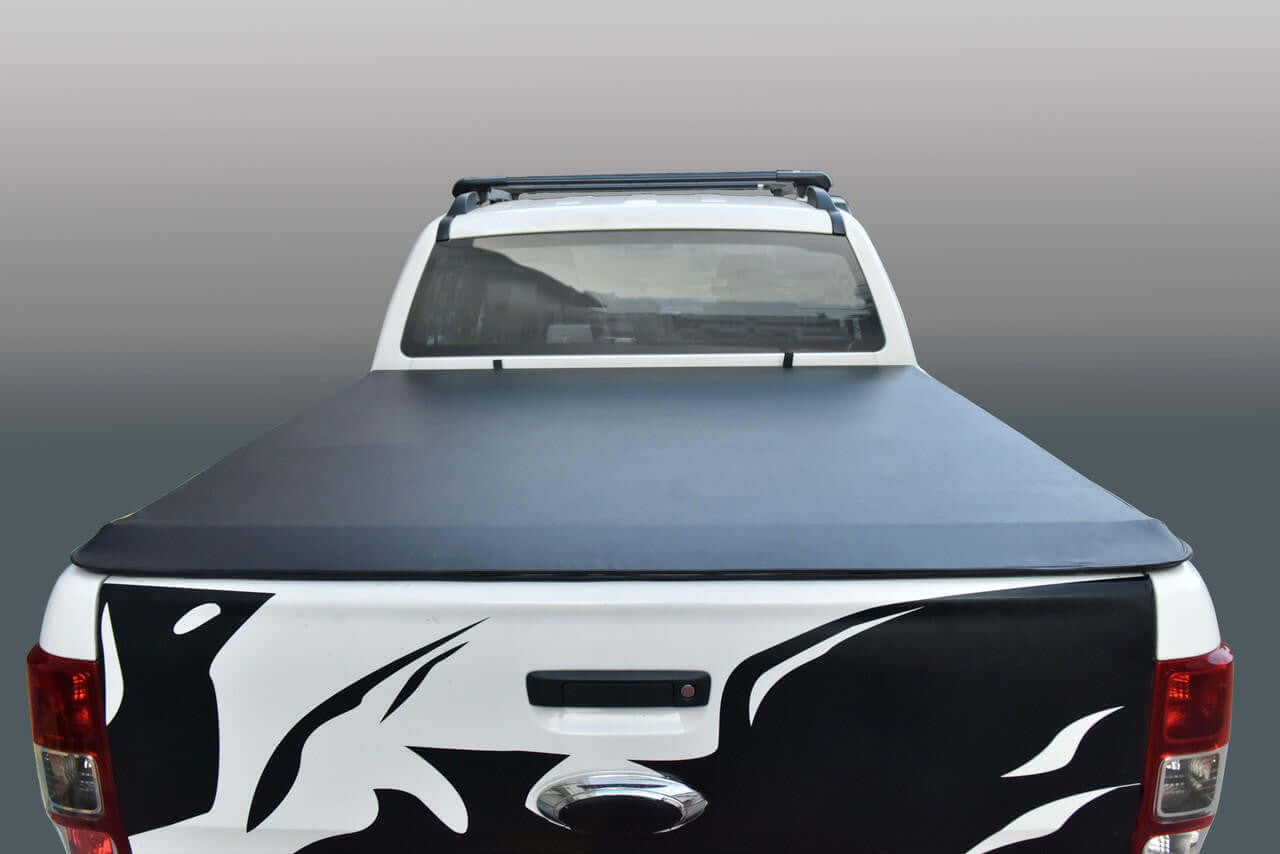 Soft Roll Up Tonneau Cover for Ford Ranger PX PX2 PX3 2012-mid 2022 ...
