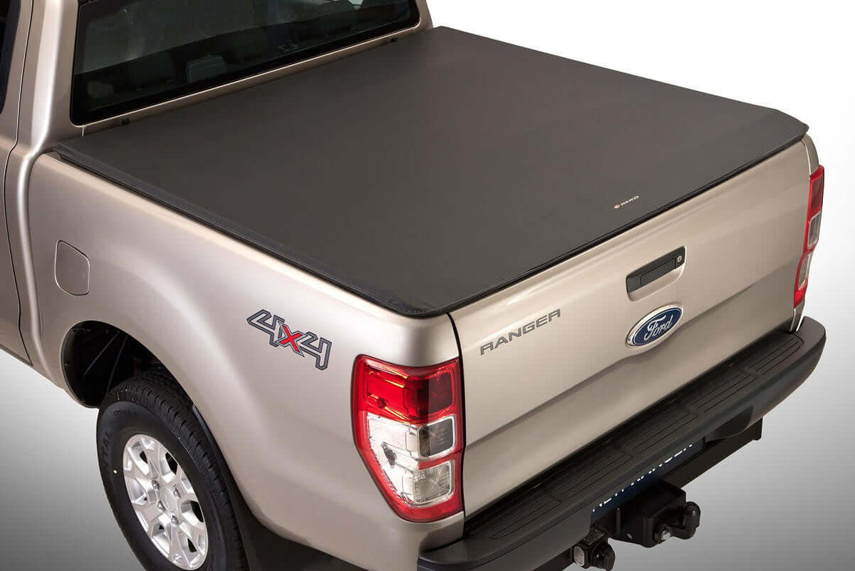 Soft Roll Up Tonneau Cover for Ford Ranger PX PX2 PX3 2012-mid 2022 ...