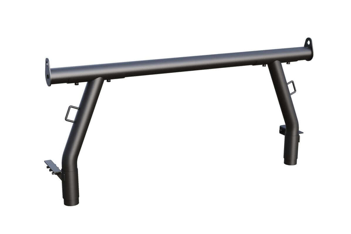 Set of 2 BLACK Universal Ute Ladder Racks – Secure & Durable — AlfaLab