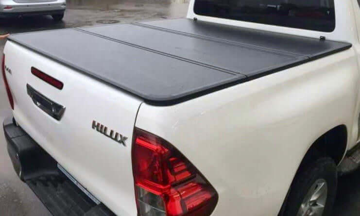 Tri-Fold Hard Lid Tonneau Cover for Toyota Hilux SR5 2015-2024 — AlfaLab